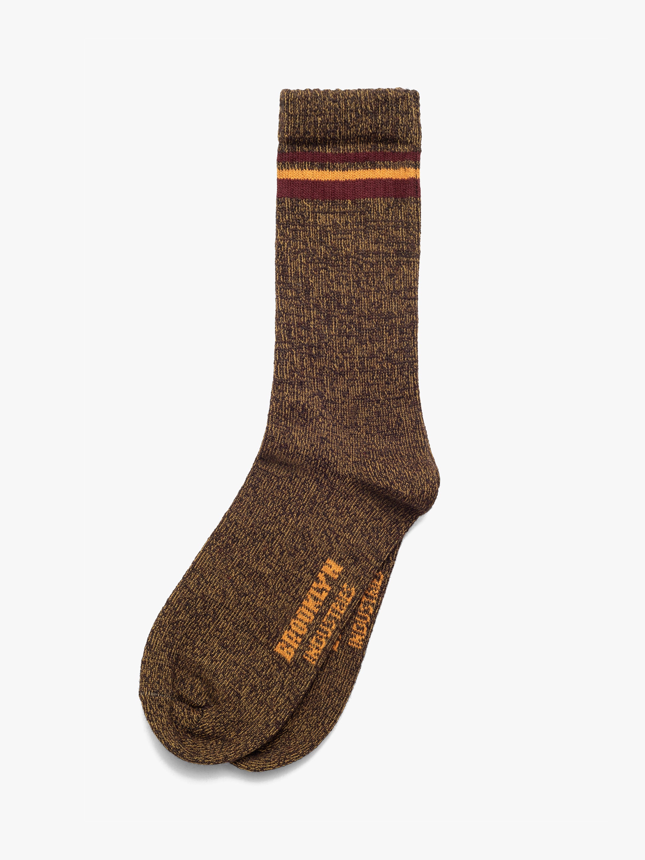 Men's Socket Socks in Chestnut | Brooklyn Industries