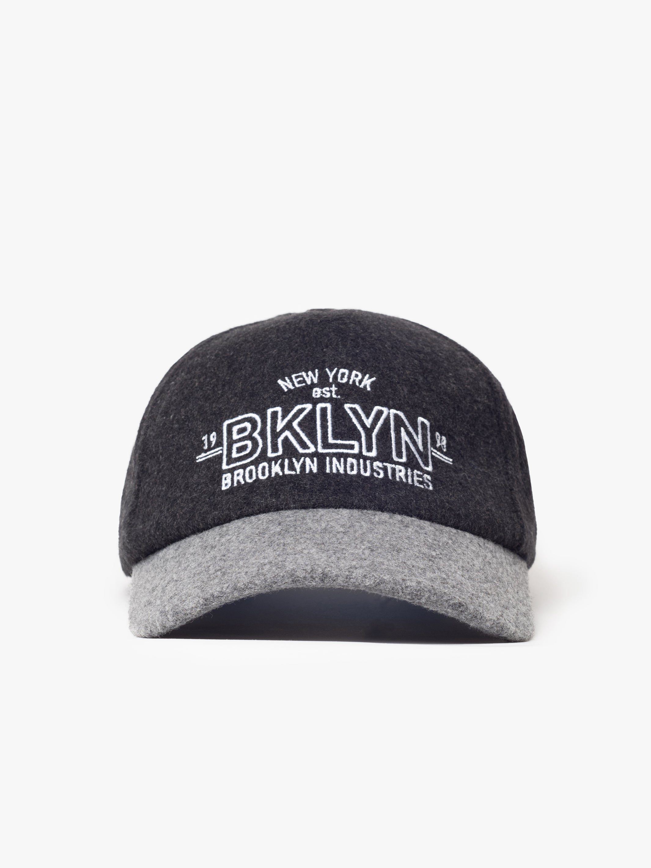 BKLYN Logo Cap in Dark Grey | Brooklyn Industries BKLYN Logo Cap in Dark Grey | Brooklyn Industries